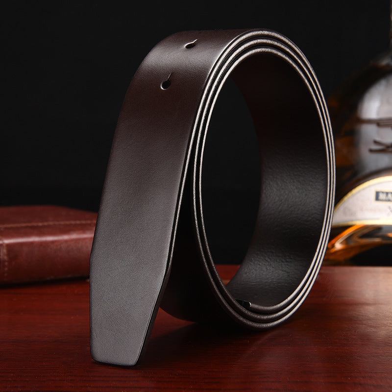 Headless Cowhide Leather Belt Headless Cowhide Leather Belt